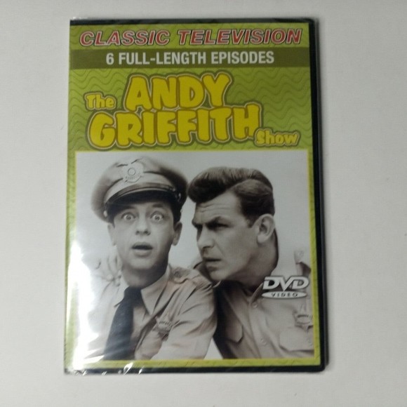 Media The Andy Griffith Show 6 Fulllength Episodes Classic Television Dvd New Poshmark